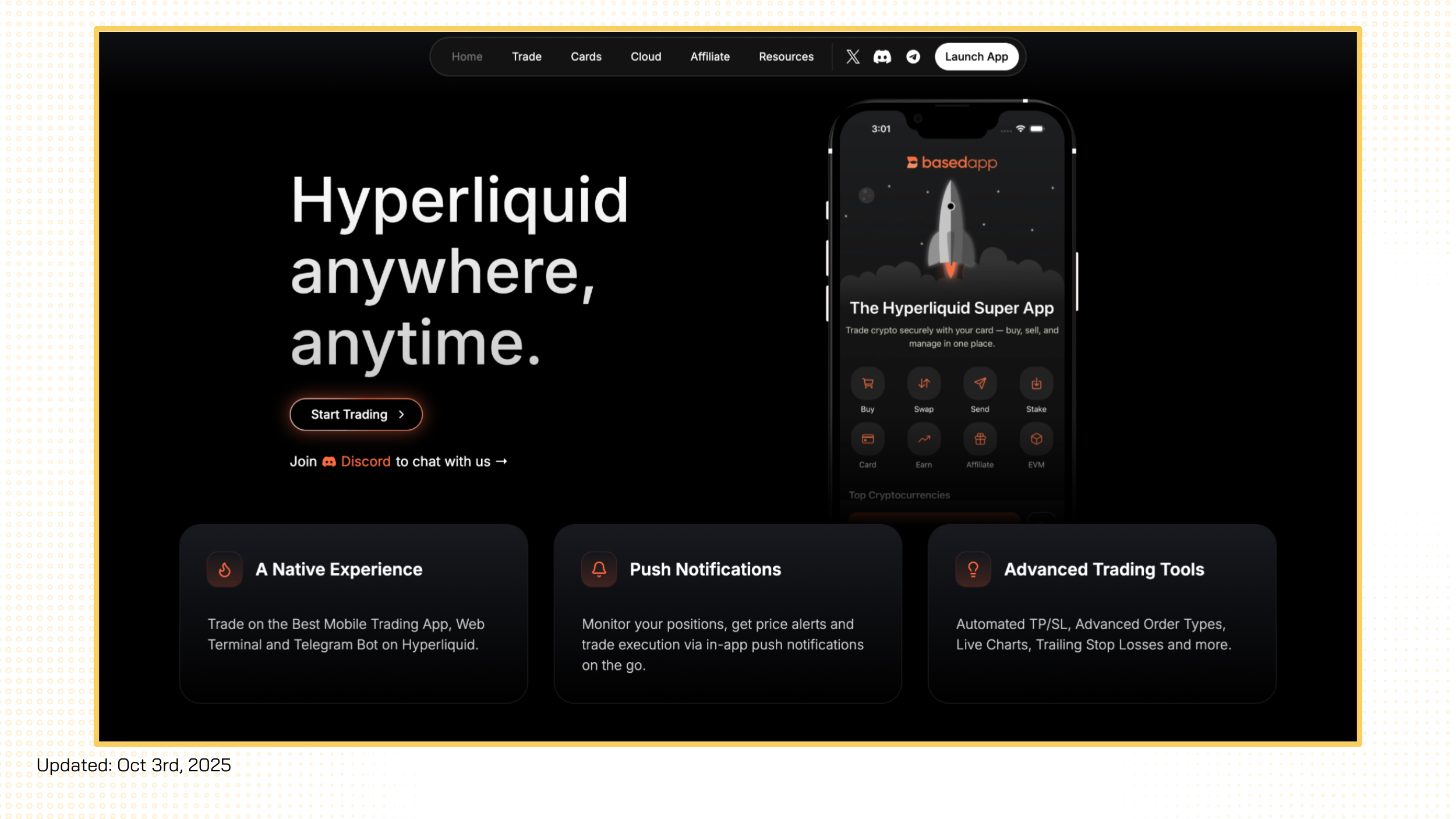 Based: Nền tảng giao dịch Omnichannel trên Hyperliquid